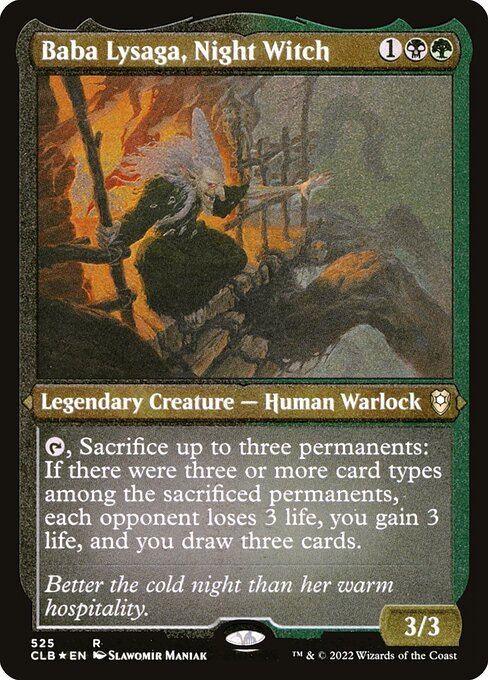 Baba Lysaga, Night Witch – Card Nexus